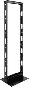 Amazon.com: Tecmojo 38U 2-Post Open Frame Server Rack– 19" Network ...