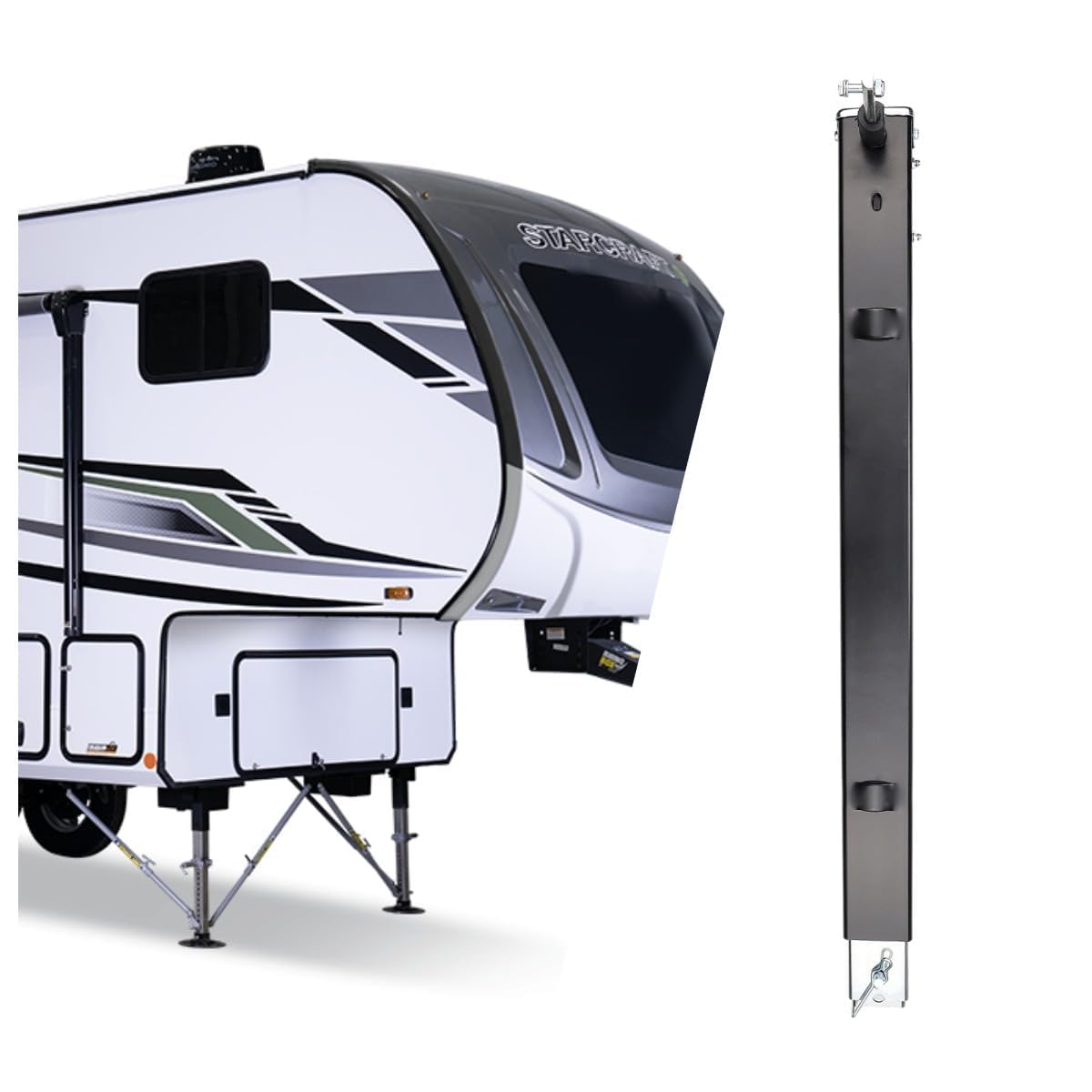 Snapklik.com : 179013, RV Lead Fifth Wheel Landing Gear Leg Compatible