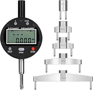Amazon.com: Digital Radius Gauge, Electronic Inside and Outside Radius ...
