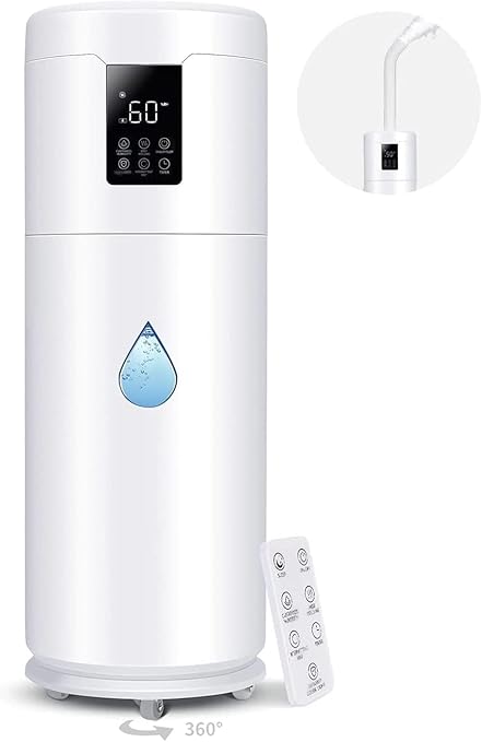 Amazon.com: Tower Humidifiers Large Room Bedroom 1000 sq ft,Honovos 17L ...