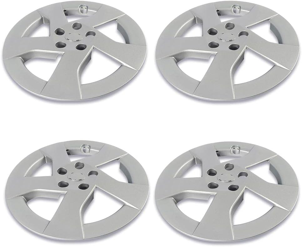 Amazon.com: G-PLUS 4PCS Hubcap Wheel Covers 15" Compatible with Toyota ...