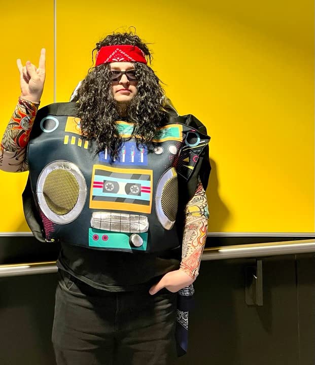 $11/mo - Finance Rasta Imposta Adult Boombox Costume | Buy Now, Pay Later