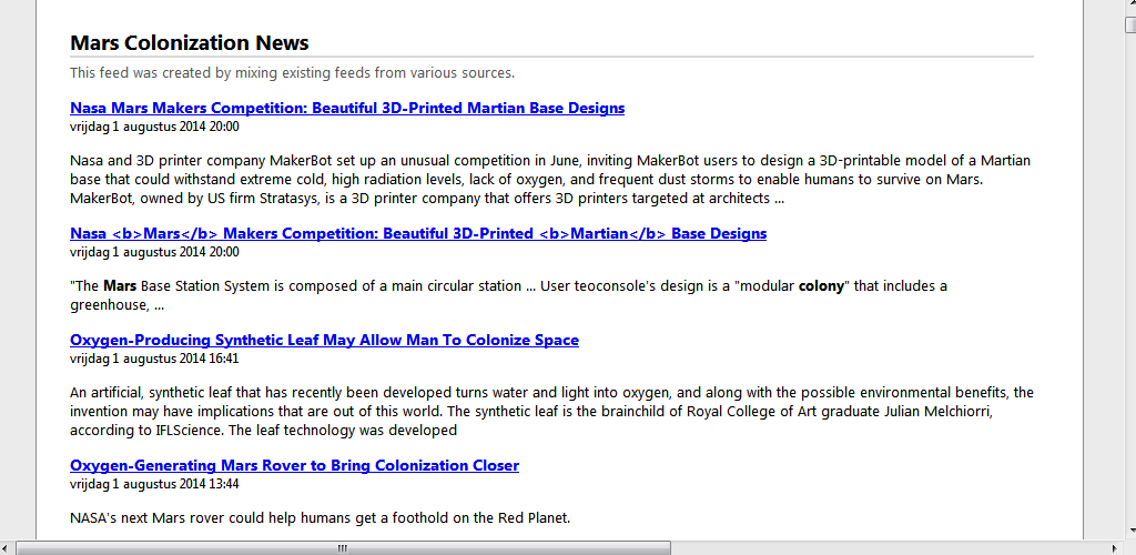 Mars Colonization News:Amazon.com:Appstore for Android