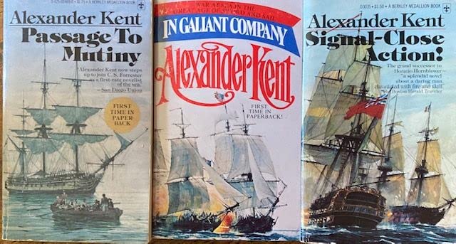 Alexander Kent 3 Book Set - In Gallant Company, Passage to Mutiny ...
