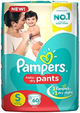 Pampers Taped Baby Diapers, Small (SM), 46 count : Amazon.in: Baby Products