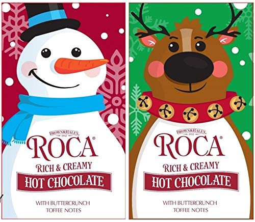 Amazon.com : Brown & Haley, Roca Hot Chocolate Holiday Box, 1 Ounce ...