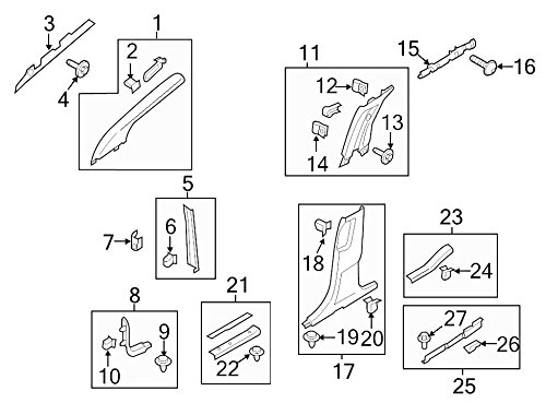 Amazon.com: Ford W710338S424 - Clip : Automotive