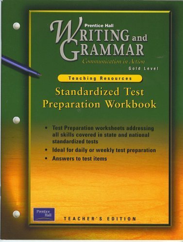 Standardized Test Preparation Workbook, Gold Level, Teacher's Edition ...