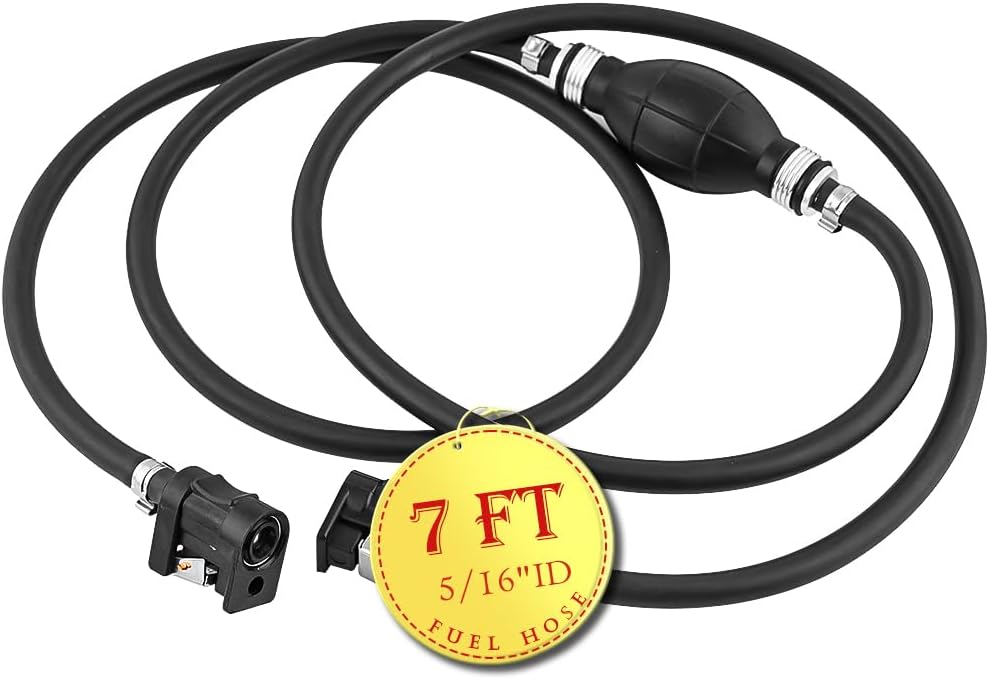 Amazon.com: Aynaxcol 5/16" Hose Line Marine Outboard Boat Motor RVs ...