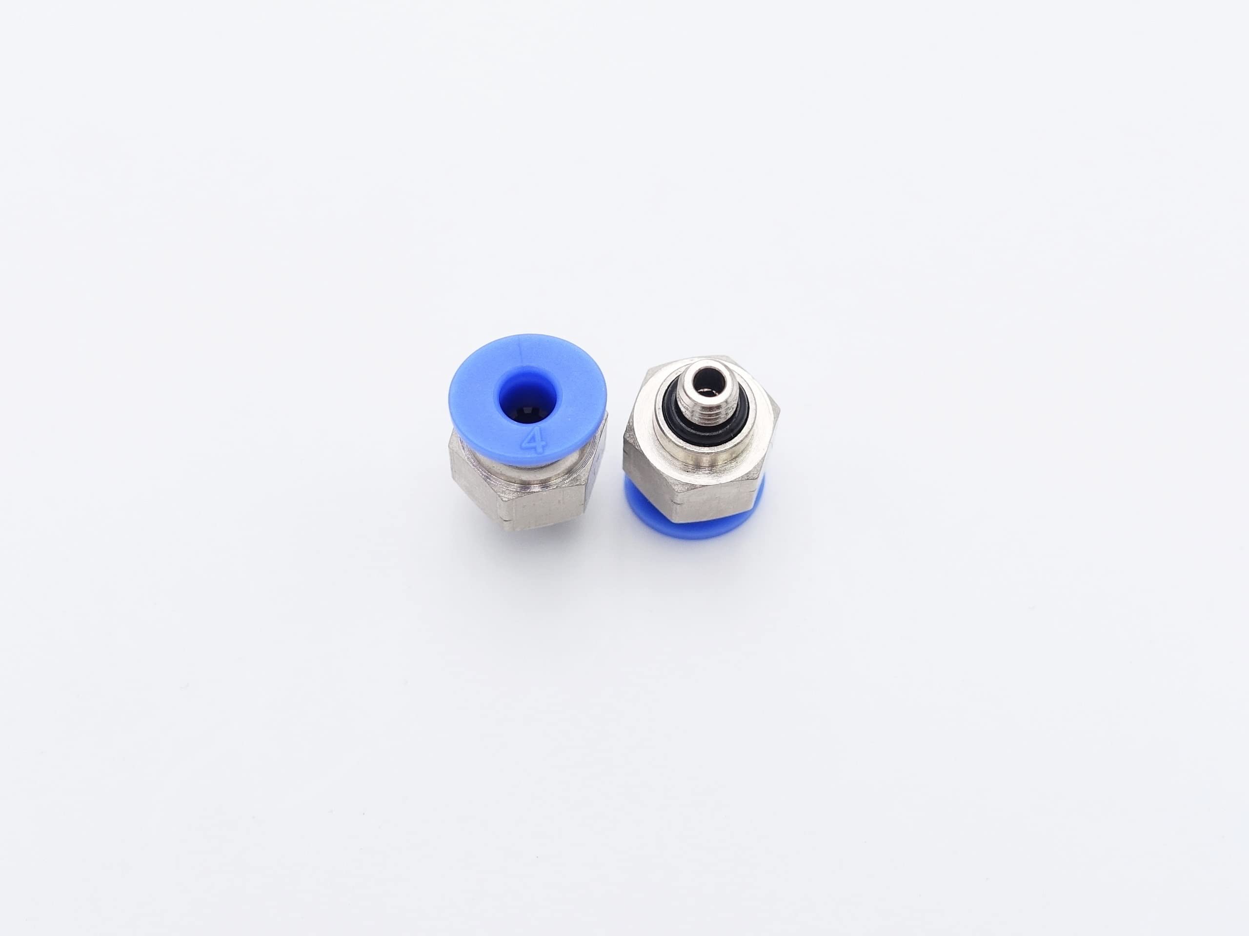 Snapklik.com : IVLPHA Push To Connect Fitting 4mm Tube OD X 10-32 UNF ...