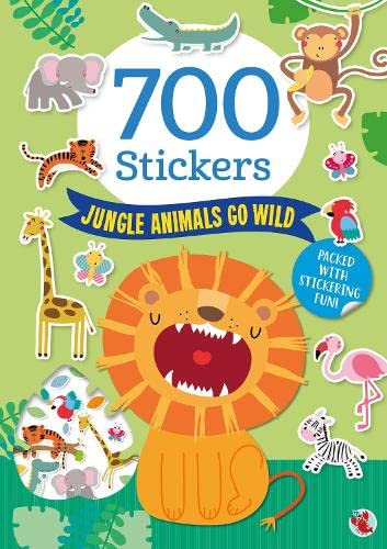 Wild Animals - 700 Sticker Book: Amazon.co.uk: 9781914564772: Books