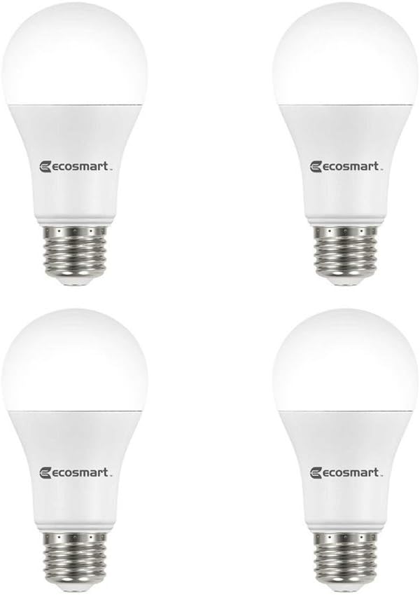 EcoSmart 100-Watt Equivalent A19 Dimmable Energy Star LED Light Bulb ...