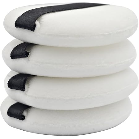Amazon.com: Senkary 8 Pack Cotton Powder Puffs 2.36 Inch Soft Makeup ...