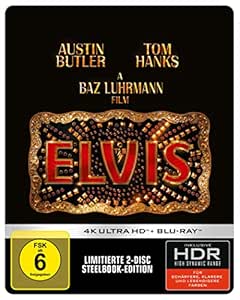 Elvis - 4K UHD - Steelbook [Blu-ray]: Amazon.de: Tom Hanks, Austin Butler, Helen Thomson, Olivia ...