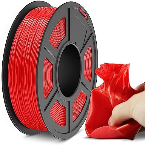 Eono TPU 3D Printer Filament 1.75mm, 95A TPU 3D Filament, Flexibility ...