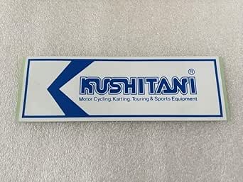 Amazon.co.jp: 当時物 KUSHITANI クシタニ ロゴ ステッカー大判 19.5cm×6.5cm ネコポス対応 昭和レトロ : 車＆バイク
