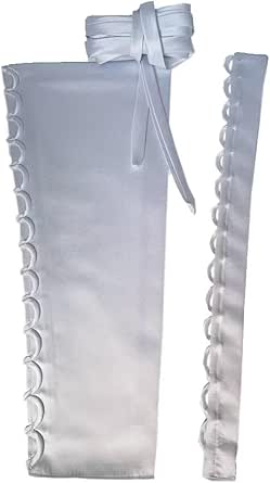 HKARWO Women's Corset Back Kit Satin Zipper Replacement Adjustable Lace ...