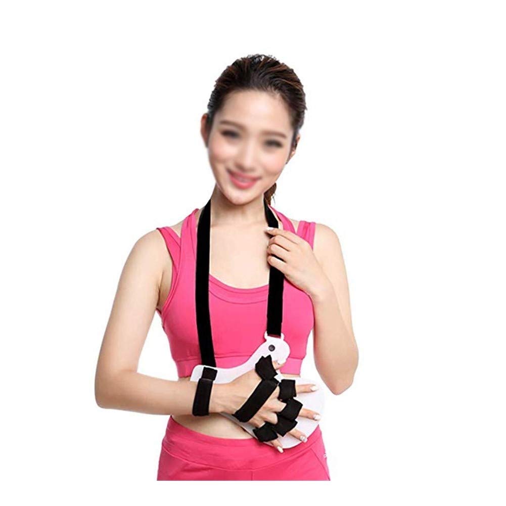 Buy JJZXPJ Hand Wrist Training Orthosis，Hand Splint with Shoulder Strap Finger Separator ...