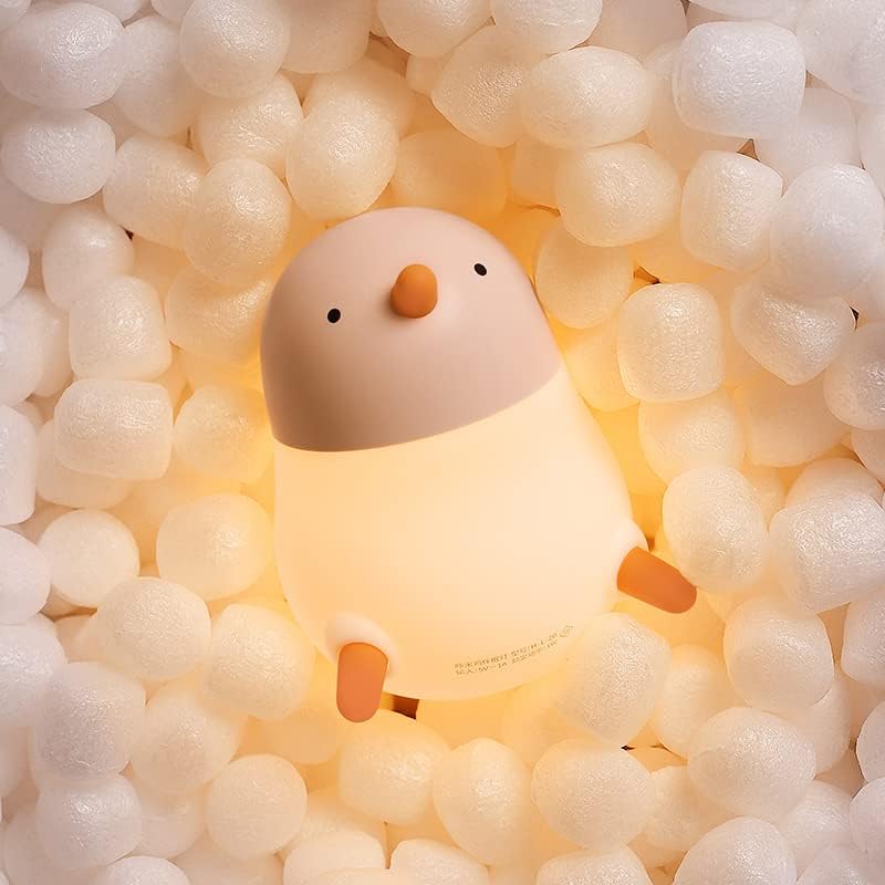 Ohnijalit LED Night Light for Kids, LED Squishy Nursery Lamp, Silicon ...