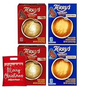 Amazon.com: Chocolate Covered Orange Ball, Christmas Chocolate ...