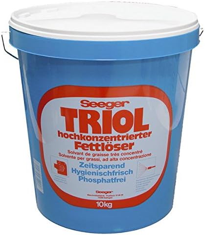 TRIOL ORIGINAL hochkonzentrierter Fettlöser-Paste 10 kg Eimer : Amazon ...