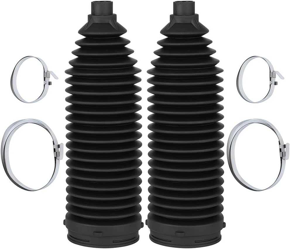 Amazon.com: AMFULL New Assembly 2-PC Rack & Pinion Steering Boot Fit ...