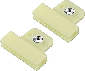 X AUTOHAUX 2 Pcs Window Door Glass Channel Retainer Clip, 1.57"x1.3"x0 ...