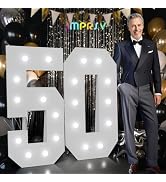 Amazon.com: Marquee Numbers Large 26th-Birthday Decorations: Graduation ...