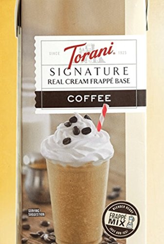 Amazon.com: Torani Signature Real Cream Coffee Frappe Base : Grocery ...