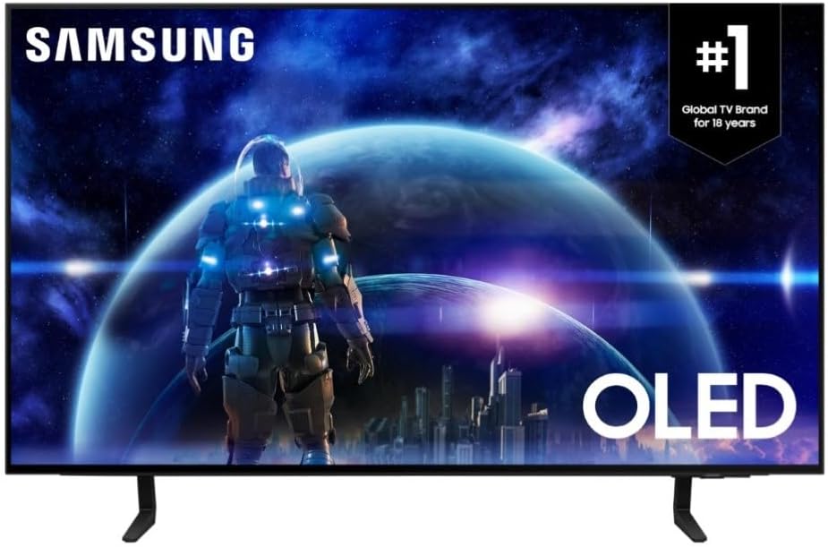 SAMSUNG 42-Inch OLED S90D Smart Gaming TV, HDR, AI Powered, 4K, 144 Hz ...