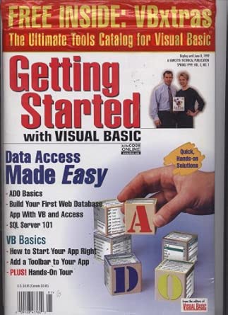 Getting Started with Visual Basic (Data Access Made Easy, Spring 1999 ...