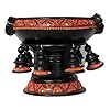 Shabana Art Potteries Solid Terracotta Decorative Uruli (Stand :6 Inch ...