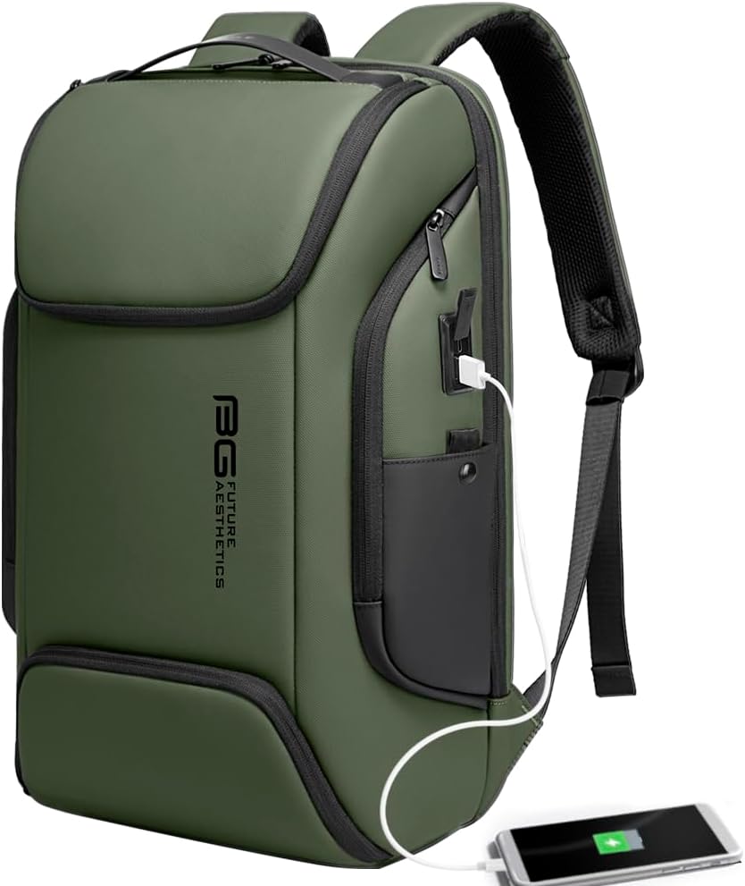 Amazon.com: BANGE Business Laptop Smart backpack Can Hold 15.6 Inch ...