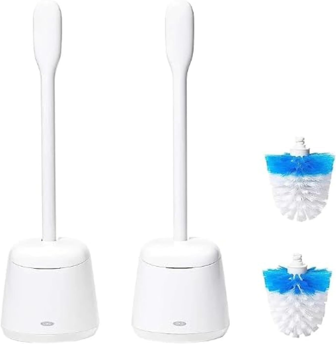 Amazon.com: OXO SoftWorks Toilet Brush Set 2-pack : Home & Kitchen