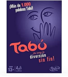 (Spanish Version) - Hasbro Gaming - Taboo Dice Game Spanish Version 26. ...