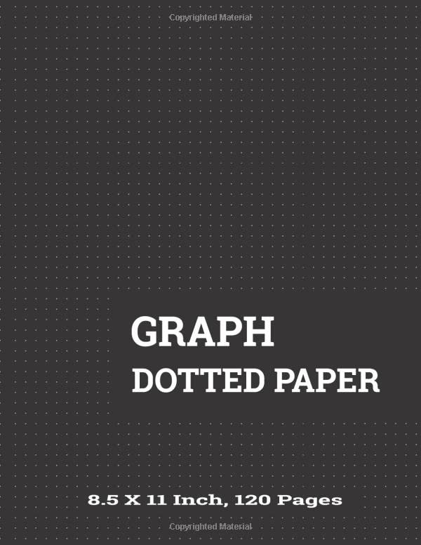 DOTTED PAPER: Dotted Notebook Paper Letter Size 8.5 X 11 | Bullet Dot ...