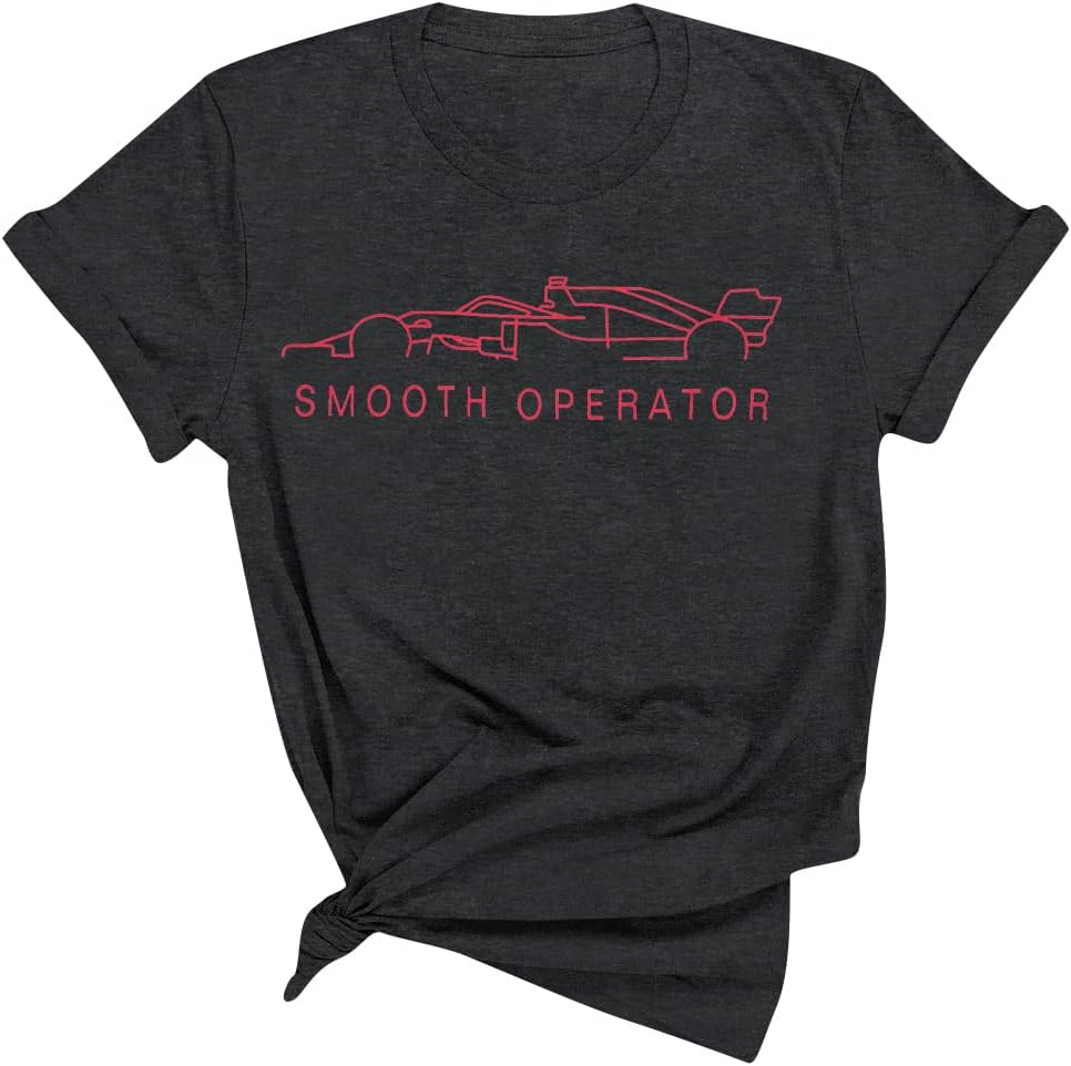 Smooth Operator Shirt Women Racing Tshirts Fast Cars Shirts Racing Fan ...