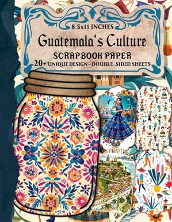 Guatemala's Culture Scrapbook Paper: Authentic Guatemalan Patterns for ...