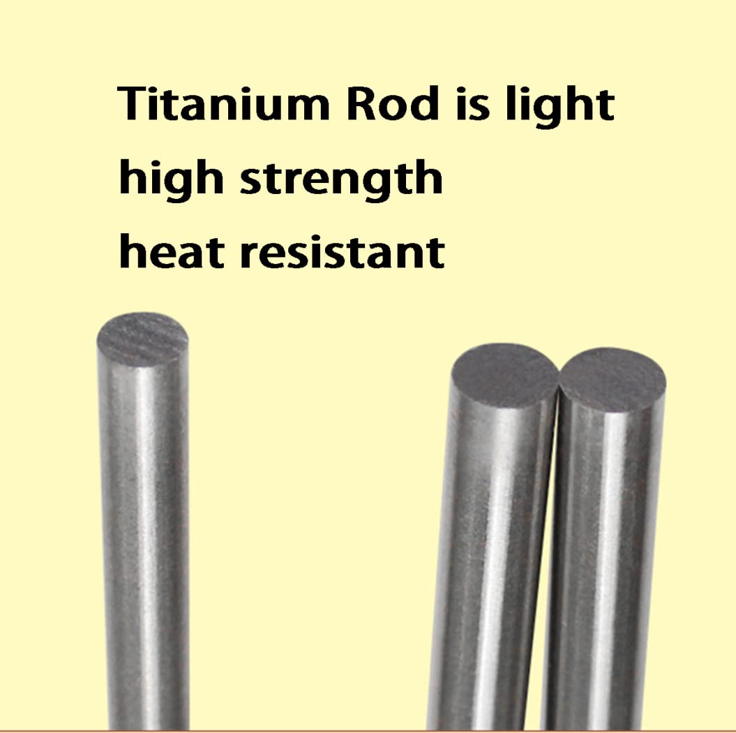 Grade 5 Titanium Metal Shafts 10pcs Titanium Grade 5 Round Rod – 2mm ...