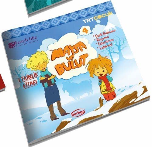 TRT Çocuk Maysa ve Bulut Etkinlik Kitabı - 4: Amazon.co.uk: Kolektif ...