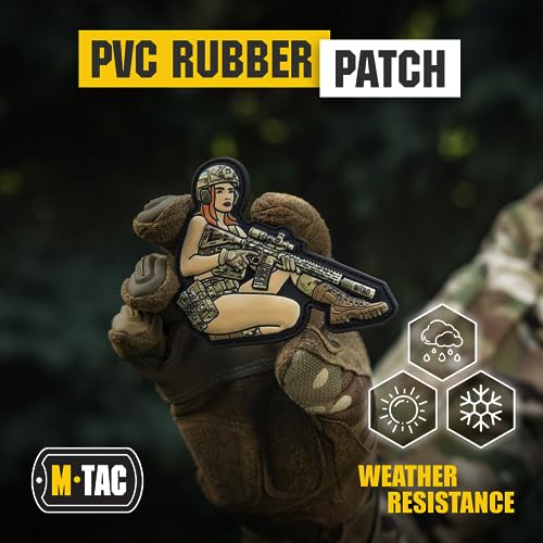 Tactical Girl Morale Patch Trio: M-Tac PVC Patches - Tattoo 4 (Tactical ...