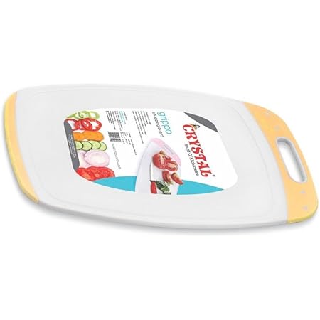 Buy Crystal Plastic Chopping Board, Multicolour Online at Low Prices in ...