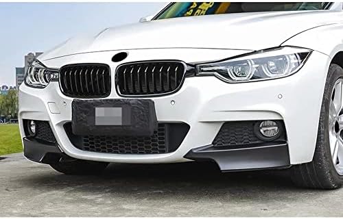 Amazon.co.jp: 2019-2020 フロントバンパーディフューザー、BMW F30 F35 M3 320i 320li 32用ABSリップスポイラーバンパープロテクター,Matt ...