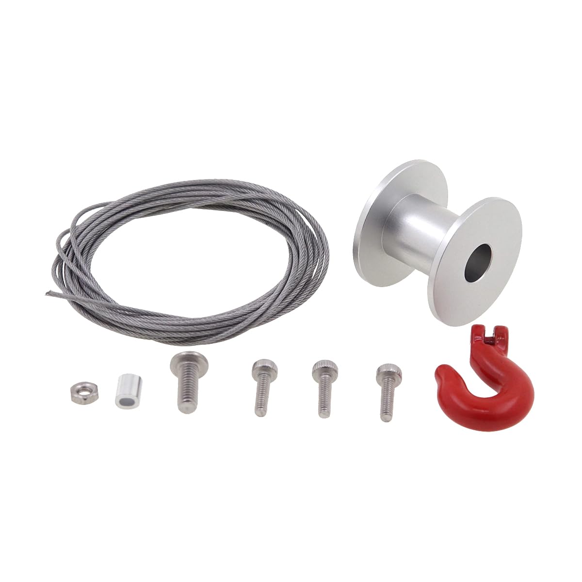 Amazon.com: AGFRC 25T RC Winch Spool Kit Set Capstan 210cm Length with ...