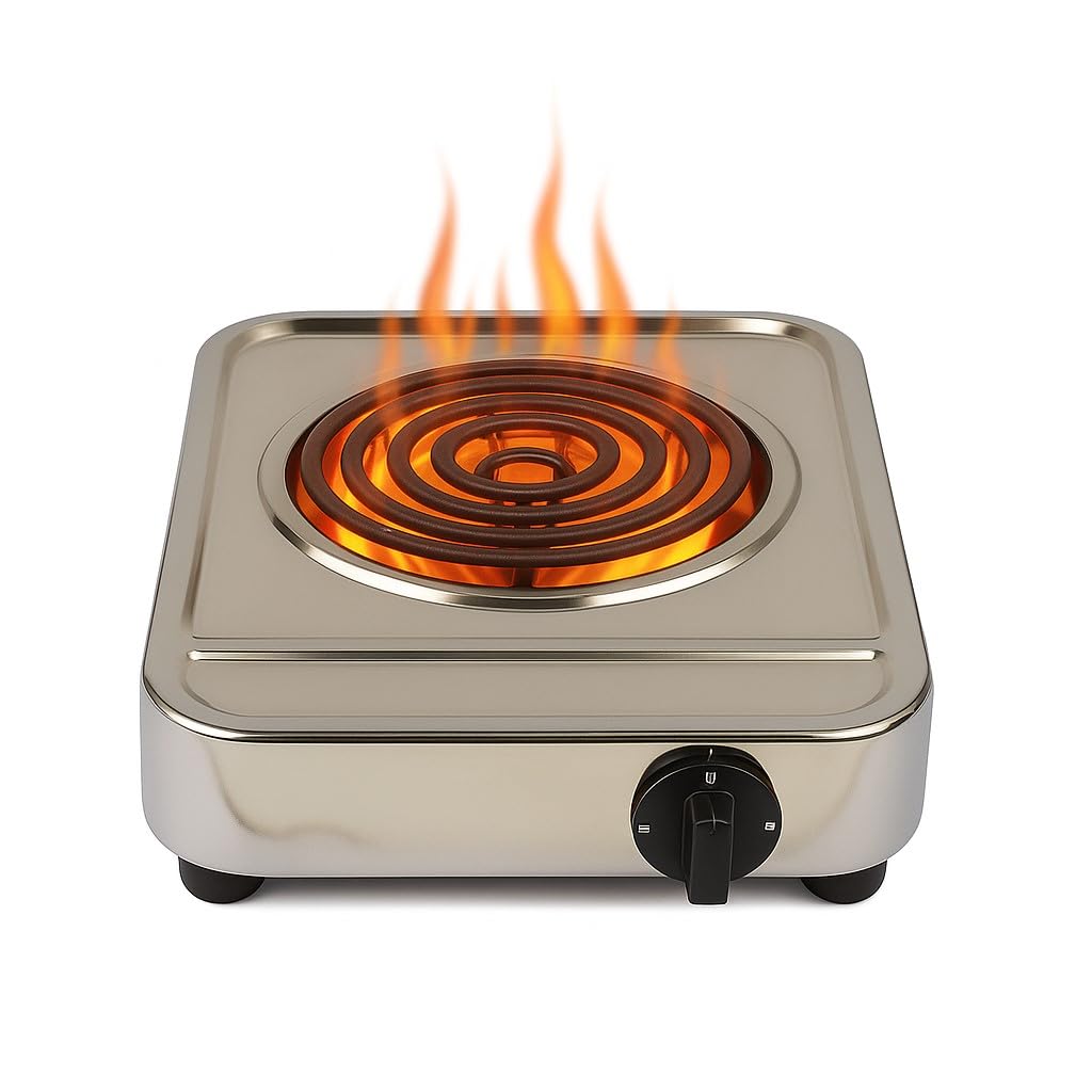 2000W Single Burner Cooking Stove Electric Coil Hot Plate for Fast ...
