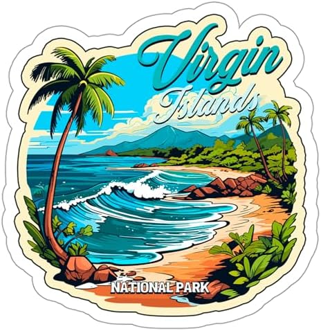 Amazon.com: Virgin Islands National Park Sticker Adventure Souvenir ...