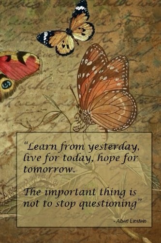 Buy 200 page, 6 x 9 Journal: Learn from yesterday... Book Online at Low ...