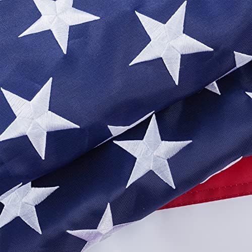 Amazon.com : US Flag 3x5 FT - Heavy Duty Nylon American Flags with ...