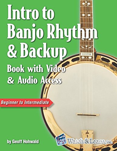 Amazon.com: Intro to Banjo Rhythm & Backup Book with Video & Audio ...