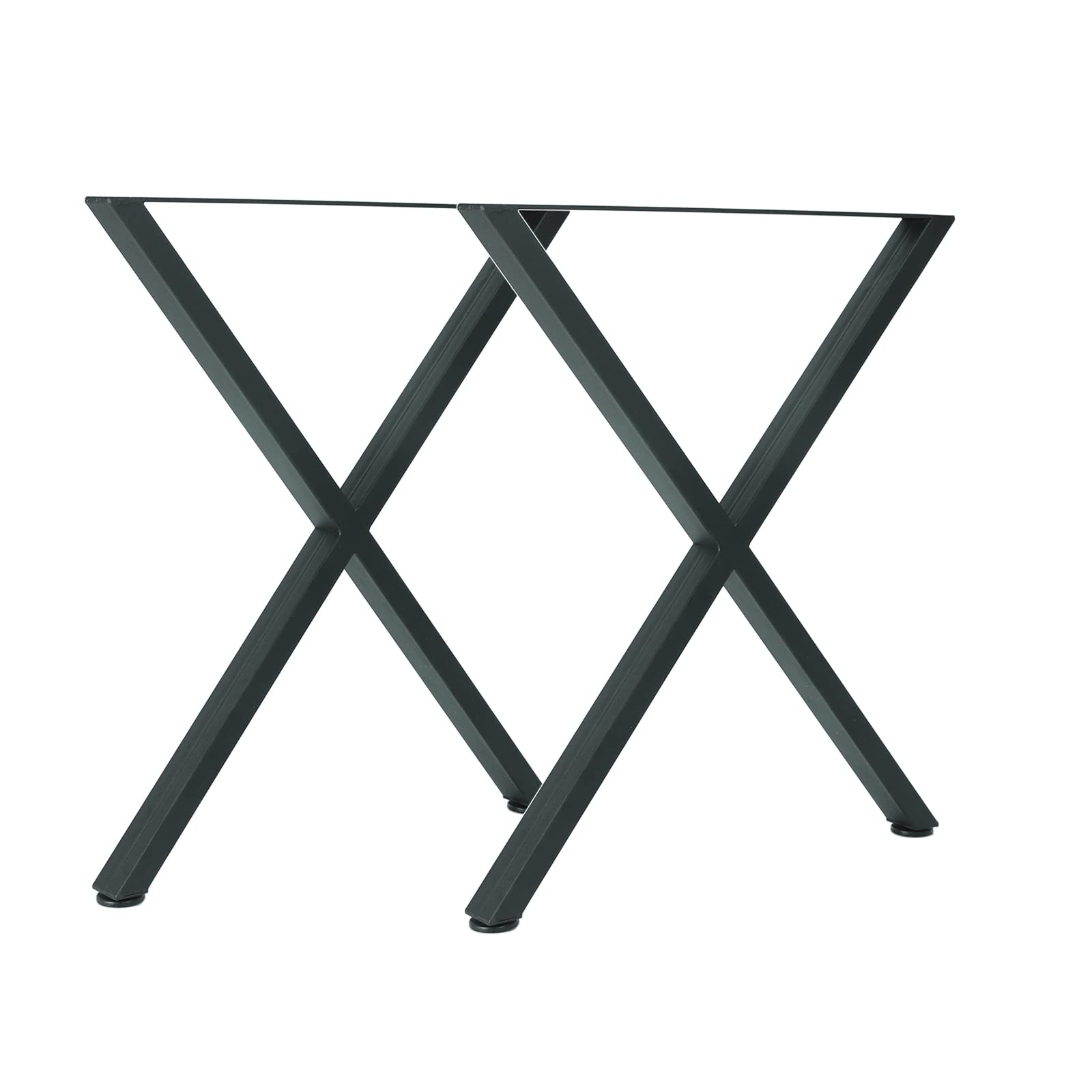 Snapklik.com : 2X Metal Table Legs 27 Inch Height X 23 Inch Wide,DIY ...